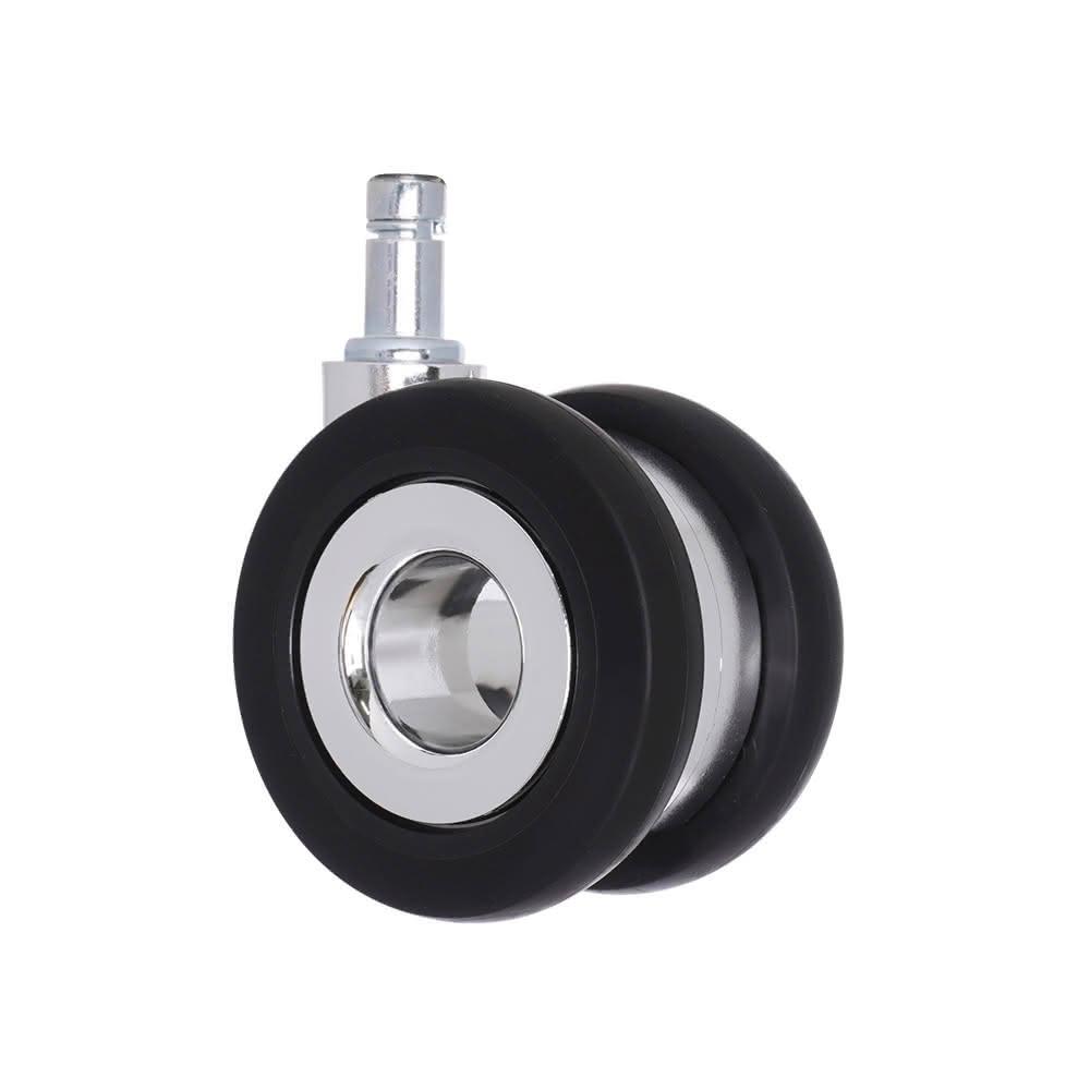 【AXL Global】70MM中空式椅子輪子 五入一組(腳輪/防刮耐用不卡垢/穩定性更高/靜音不易卡髮)