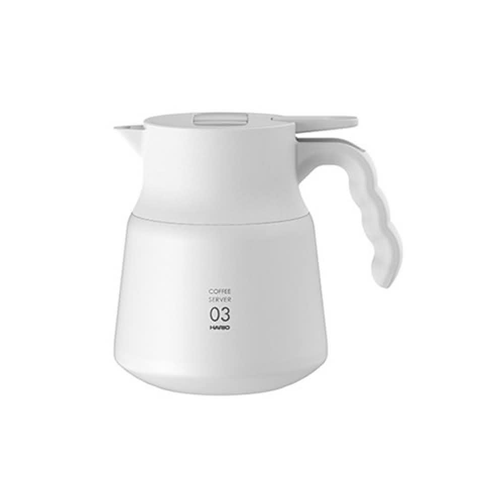 【HARIO】HARIO 新款不鏽鋼保溫壺 咖啡壺 800ml VHSN-80 PLUS(可調整出水大小)