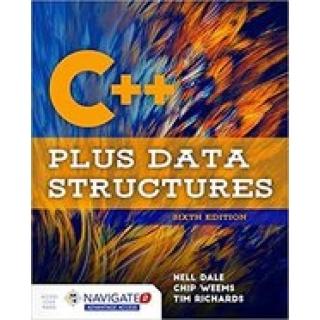 【Jones & Bartlett】C++ Plus Data Structures 6/E Dale 9781284089189(C++程式語言)