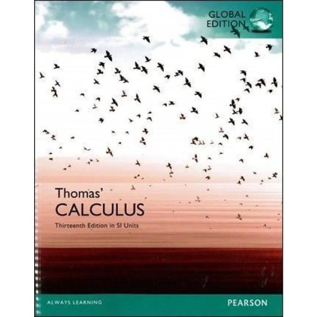 【Pearson】THOMAS' CALCULUS 13/E 9781292089799(微積分) - momo購物 - 2024年09月