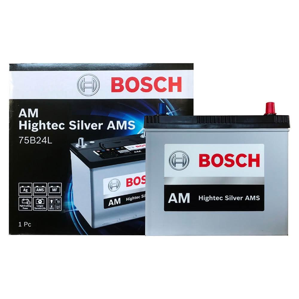 【BOSCH】75B24L 75B24R(保固12個月 AMS充電制御 車用電瓶 免加水 博世 銀合金 汽車電瓶 德國品牌)