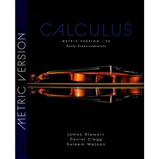 【Cengage】Calculus : Early Transcendentals Metric Edition 9/E STEWART ...