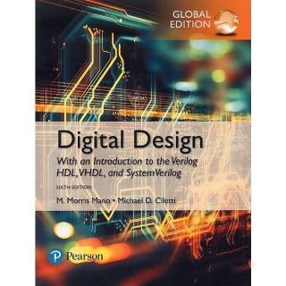 【Pearson】Digital Design: With an Introduction to The Verilog HDL, VHDL and System Verilog 6/eMano