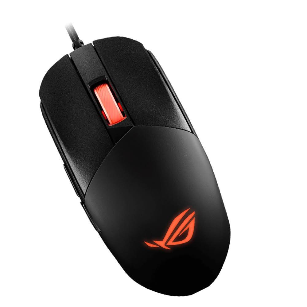 【ASUS 華碩】ROG Strix Impact III 輕量化電競滑鼠 PC PARTY(90MP0300-BMUA00)