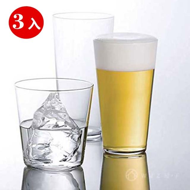 【WUZ 屋子】ADERIA 日本強化薄口杯3入組(300ml)