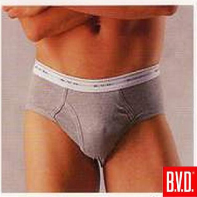 【BVD】100% 純棉男三角褲(灰色/藏青/黑色 5件組)