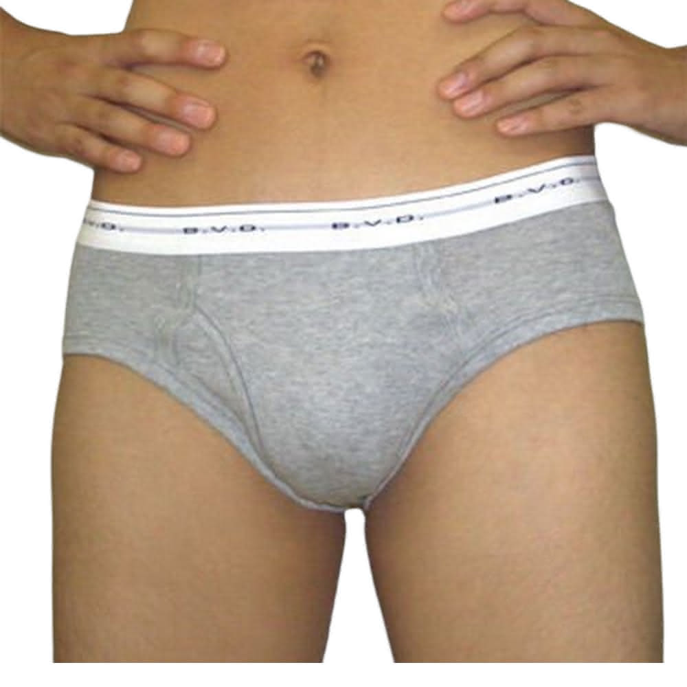 【BVD】100% 純棉男三角褲(灰色/藏青 /黑色 7件組)