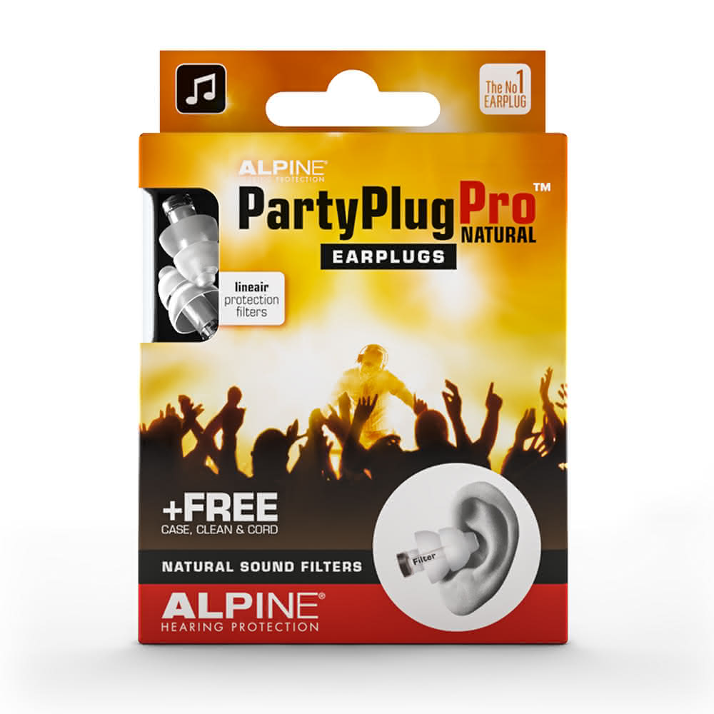 【ALPINE】PARTYPLUG PRO 音樂派對耳塞 濾音耳塞 降噪耳塞 夜店 音樂節 電音 演唱會 樂器用