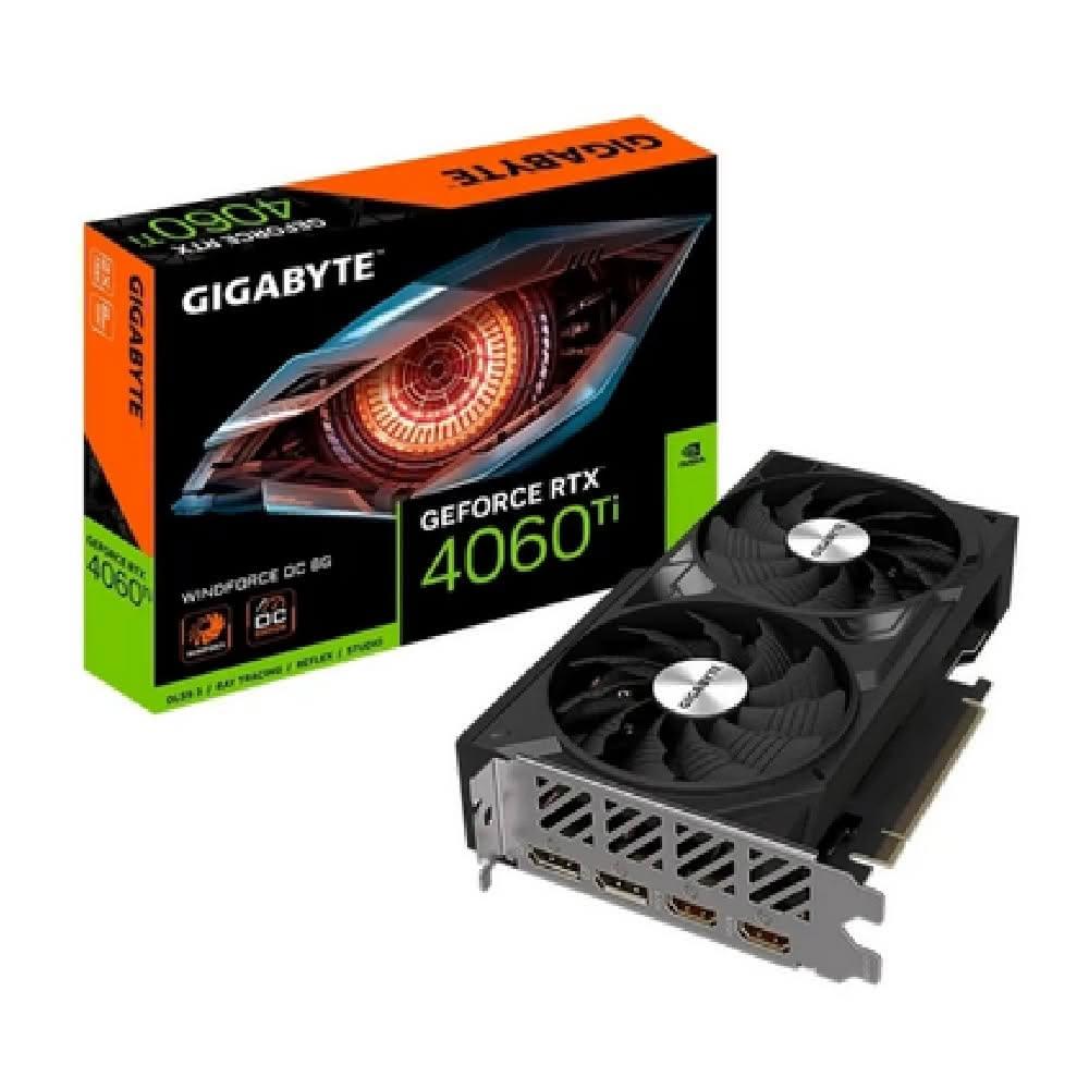 【GIGABYTE 技嘉】GeForce RTX 4060 Ti WINDFORCE OC 8G 顯示卡