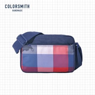 【COLORSMITH】UP．簡約方型側背包．UP-2205-A-RB(台灣原創品包包品牌)