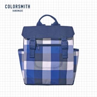 【COLORSMITH】UP．方型質感後背包．UP-1325-BH-XS(台灣原創品包包品牌)
