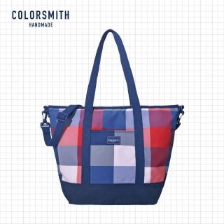 【COLORSMITH】UP．2WAY隨行托特包．UP-1057-RB-M(台灣原創品包包品牌)