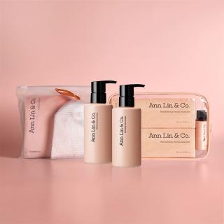【Ann Lin & Co.】永久花寵愛肌活洗卸組(無油洗卸2合1、敏弱肌首選)