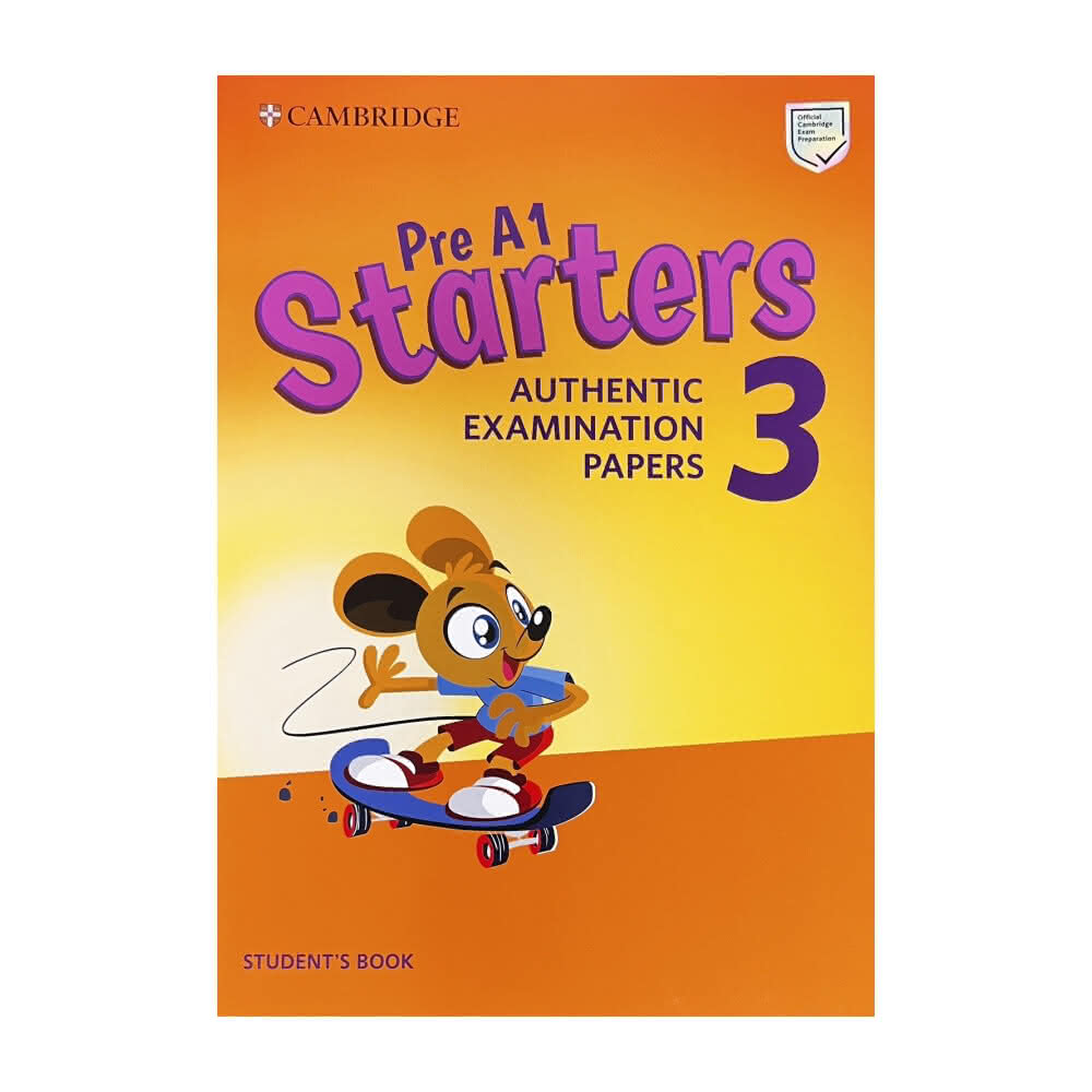 【CAMBRIDGE】Pre A1 Starters 3 Student′s Book 9781108465113(僅課本無解答)