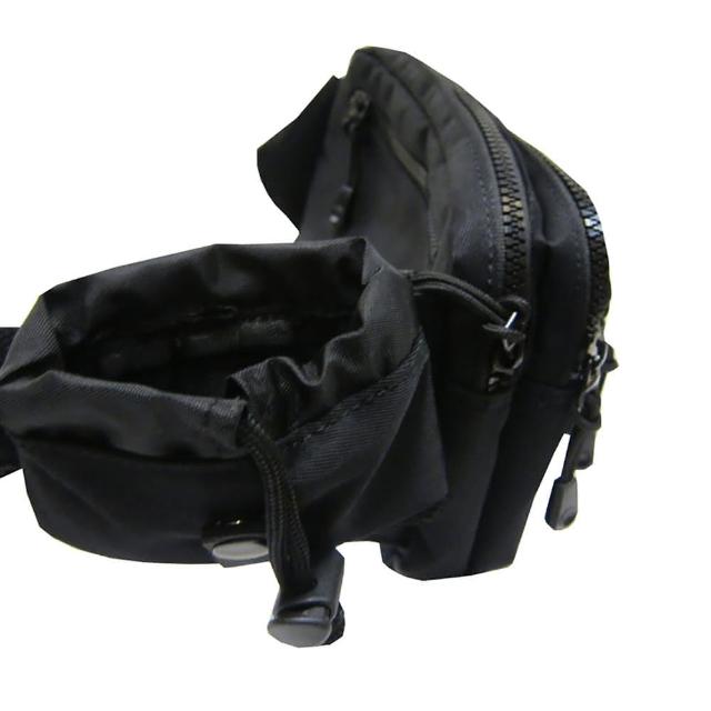 【SNOW.bagshop】腰包大容量二層主袋+外袋共五層隱藏水瓶外袋層腰包胸前包防水尼龍布可肩背斜側背多袋口