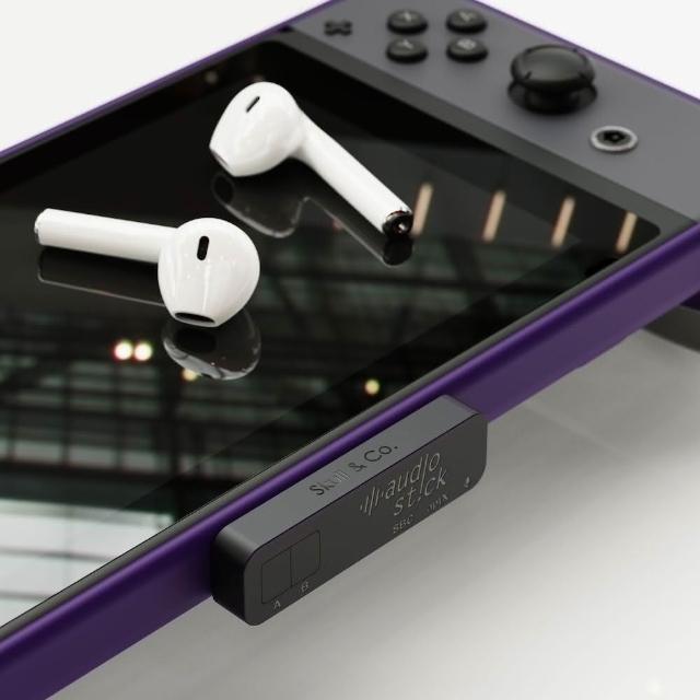 現貨 Skull & Co.超薄藍牙耳機音訊接收器 AudioStick | 適用 PS5 PS4 SWITCH PC