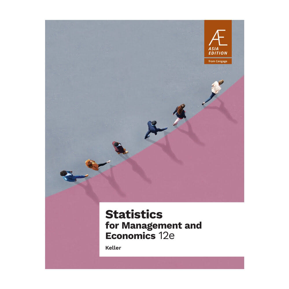 【Cengage】Statistics for Management and Economics 12/e AE Keller ...