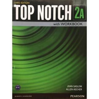 【Pearson】Top Notch 3/e （2A） Student′s Book with Workbook and MP3 CD/1片 ...