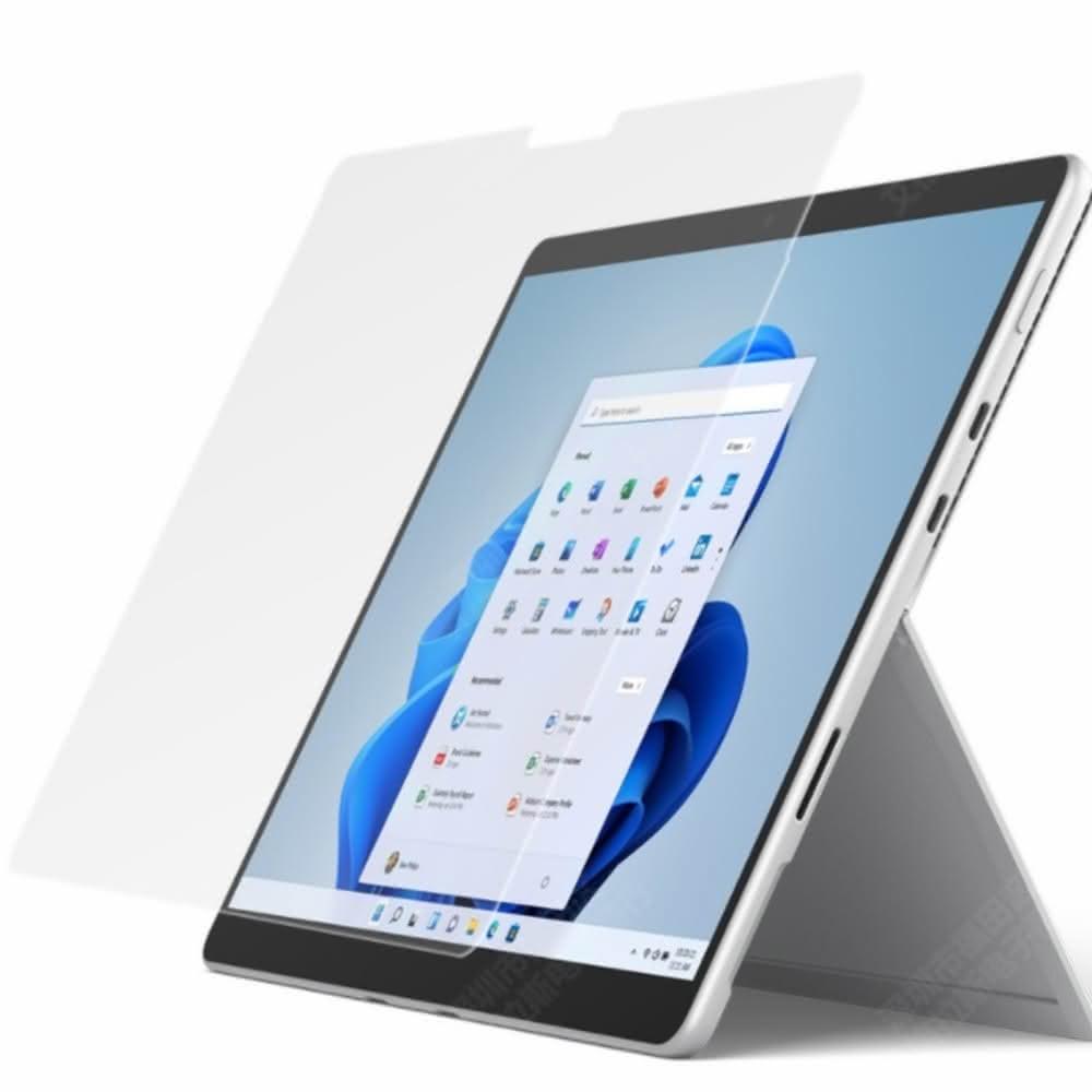 Surface pro 8 鋼化玻璃膜 微軟 Surface pro8 玻璃保護貼 高清全膠滿版 - momo購物 - 2024年09月