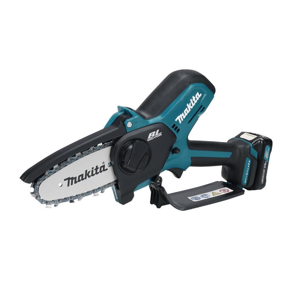 【MAKITA 牧田】12V充電式手持無刷鏈鋸機100mm(UC100DSA)