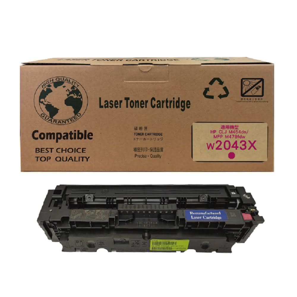 For 416X W2043X 全新相容碳粉匣 紅色