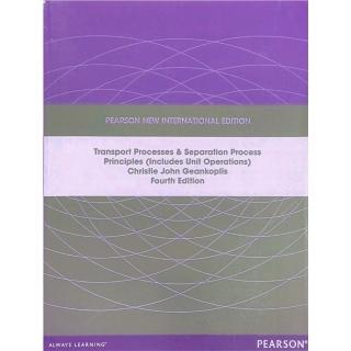 【Pearson】Transport Processes & Separation Process Principles（4/e PNIE ...