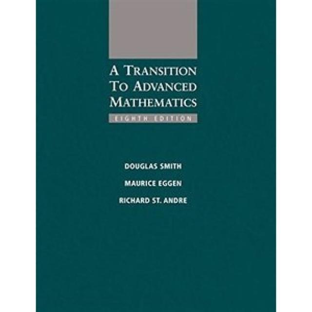 【Cengage】A Transition to Advanced Mathematics 8/E Smith 9781285463261