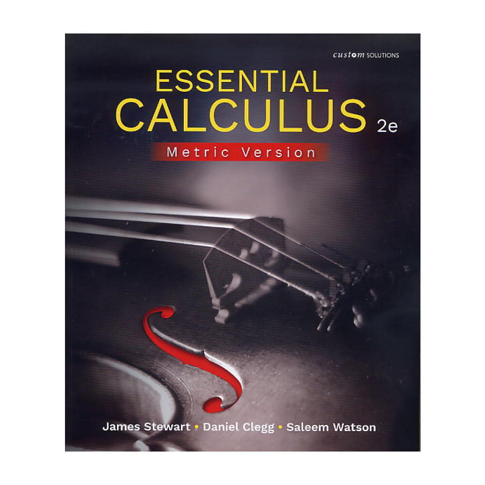 【Cengage】Essential Calculus Metric Version （Custom Solutions） 2/e ...