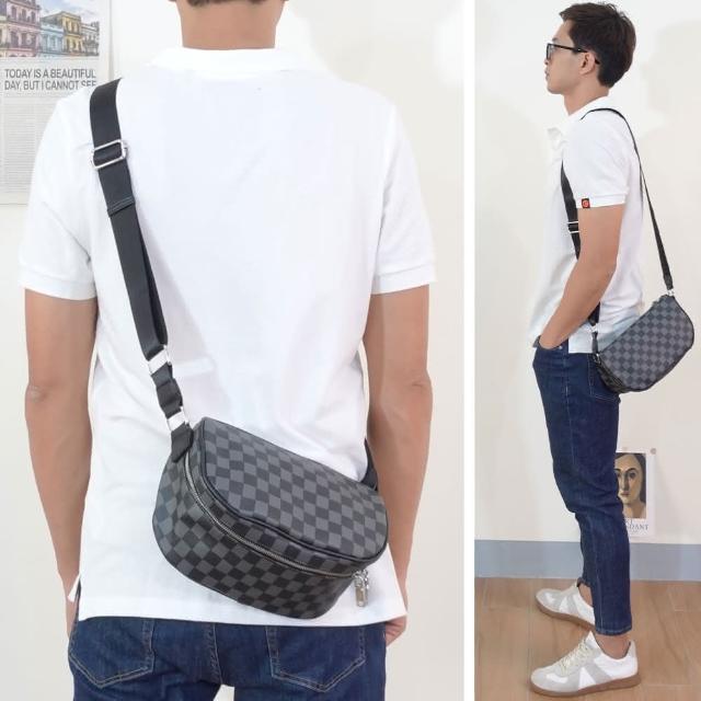 【MoonDy】男生包包 包包男 水餃包 斜背包 馬鞍包 餃子包 側背包 胸包 斜背包 肩背包 百搭包包 男包