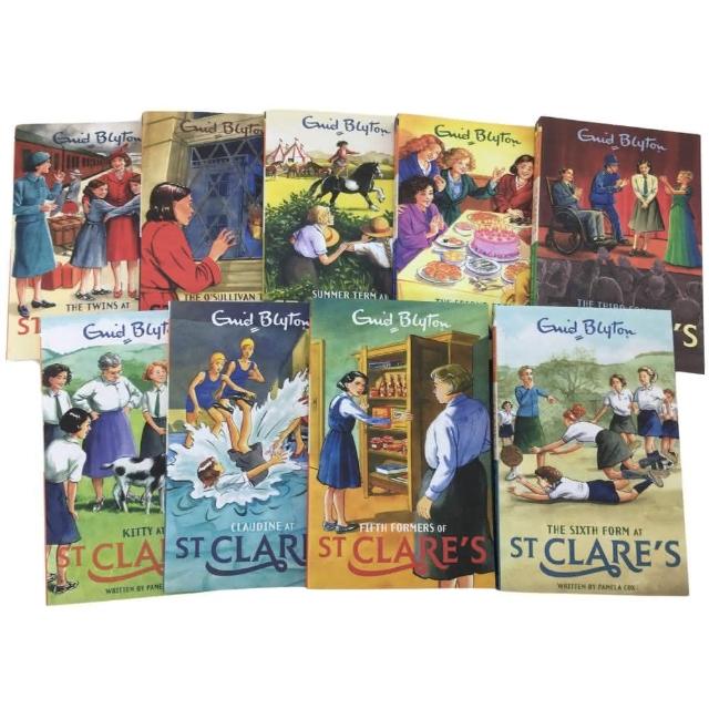 【Harpercollins Childrens Books】St Clares 9 Books Bundle Enid Blyton ...