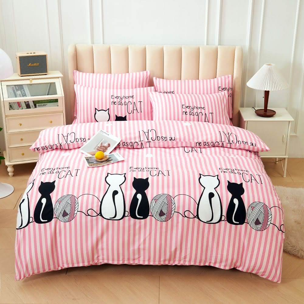 【Yatin 亞汀】可水洗 銀離子抗菌床包被套組 天生一對(單人/雙人/加大 均價 舒柔親膚 床單 枕頭套 被單)