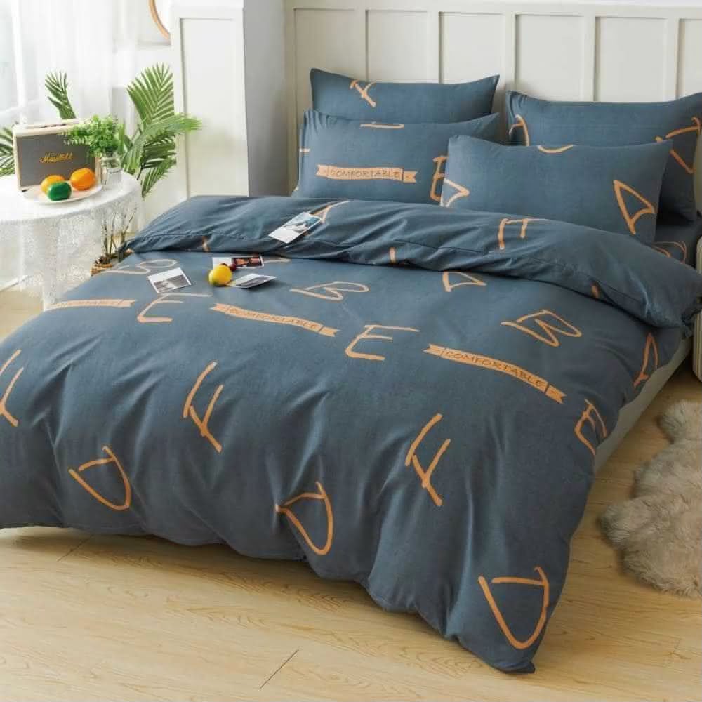 【Yatin 亞汀】可水洗 銀離子抗菌床包被套組 訊息時代(特大 舒柔親膚 床單 枕頭套 被單)