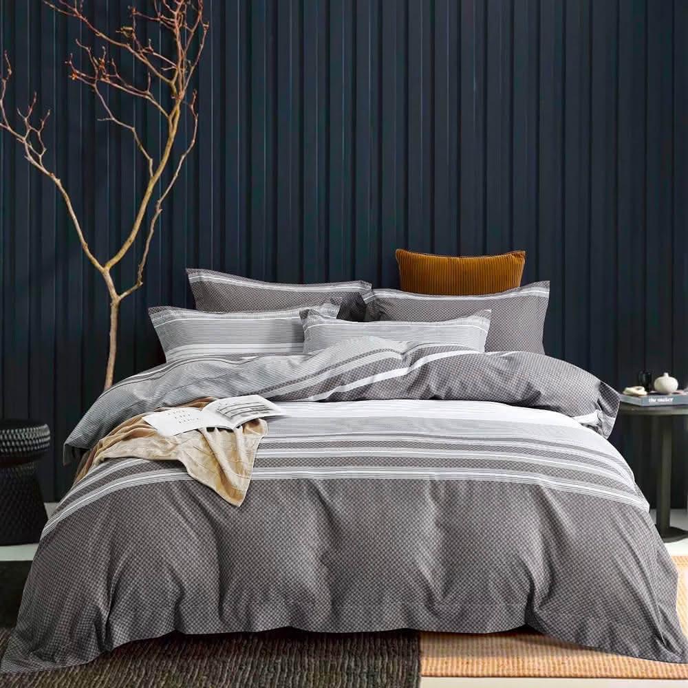 【Yatin 亞汀】台灣製 涼感天絲™萊賽爾x3M吸濕排汗床包被套組 簡希(TENCEL 單人/雙人/加大 均價)