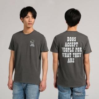 【BRAND T.INC】LEVIS LEVIS x Snoopy 22491-0402 灰色*史努比聯名*短T LE096