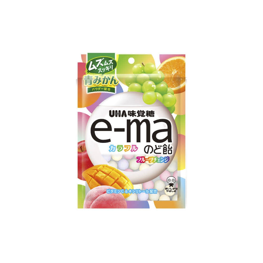 【UHA 味覺糖】UHA味覺糖 e-ma 綜合水果50g