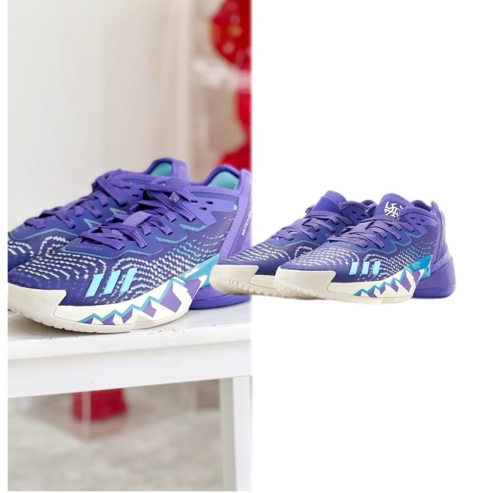 【adidas 愛迪達】ADIDAS PERFORMANCE BASKETBALL 籃球鞋 DON ISSUE 4 男款 紫葡萄 HR0710