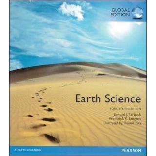 【Pearson】Earth Science 14/e GE Tarbuck 9781292061313
