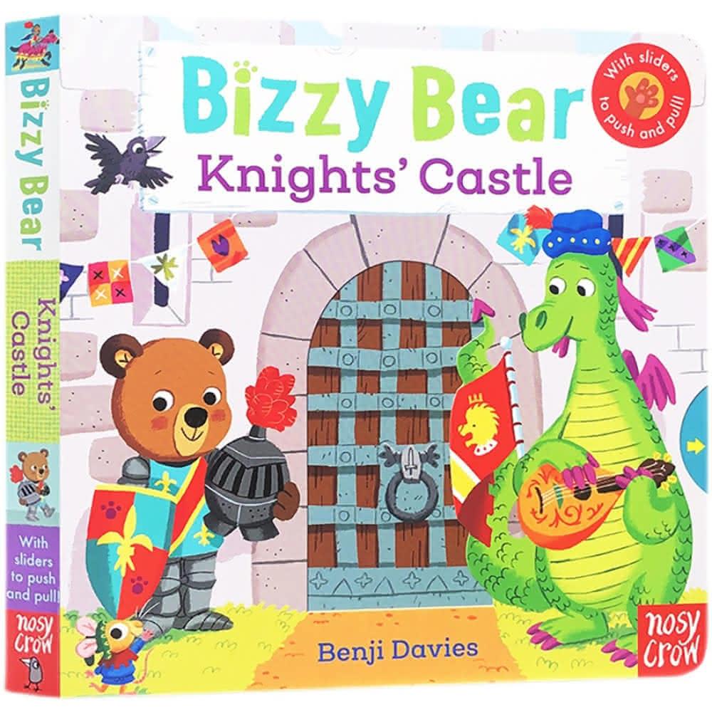 硬頁遊戲書 Bizzy Bear: Knights Castle 附故事音檔(QR code聽音檔)