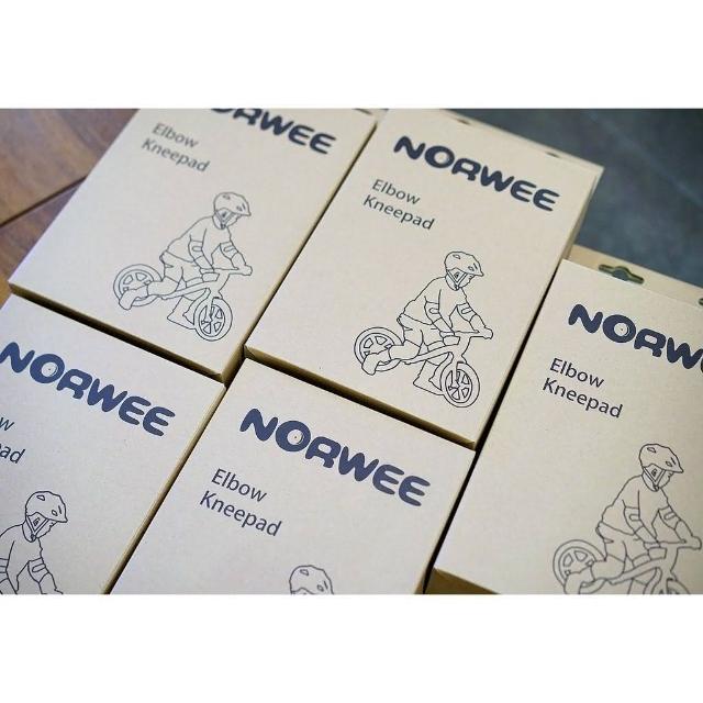 NORWEE 兒童軟式護具，護膝護肘4件組！舒適貼合穿戴感！保護傷害減少！拜訪單車
