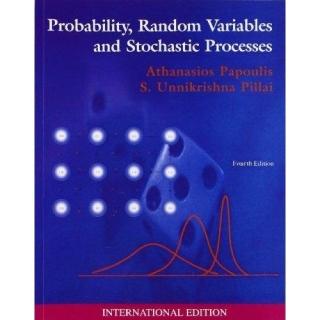 【McGraw-Hill】Probability Random Variables & Stochastic Processes 4/E A ...