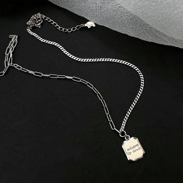 【KEDDY】S925純銀項 項鍊 韓國項鍊 韓款項錬 簡約風格 閨蜜 網紅項鍊 銀項鍊 情侶禮物 禮品