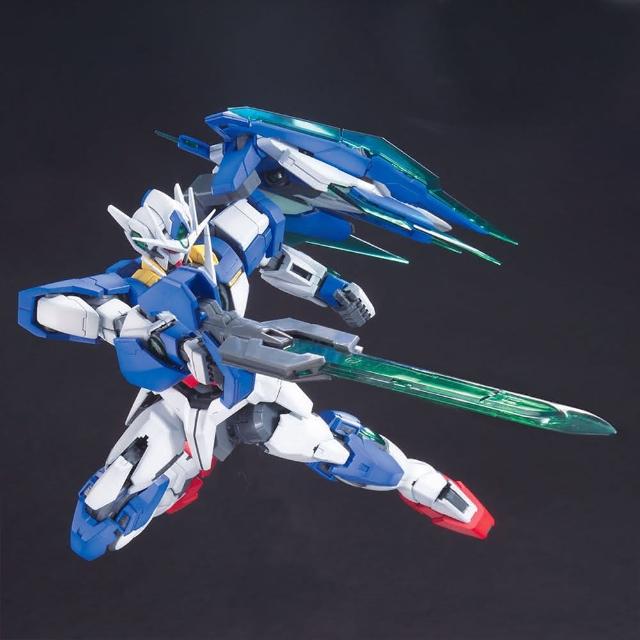 【BANDAI 萬代】MG 1/100 00Q 量子00 量子型能天使鋼彈(萬代模型 模型玩具 組裝模型 鋼彈模型)