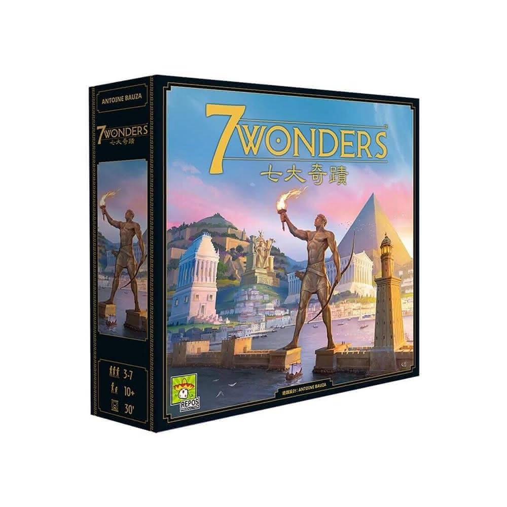 七大奇蹟 新版 7 WONDERS V2 繁體中文版 高雄龐奇桌遊 - momo購物 - 2024年09月