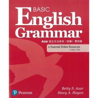 【Pearson】AZAR-Basic English Grammar 4th Edition 英漢版(附線上密碼，拆封恕不退換)