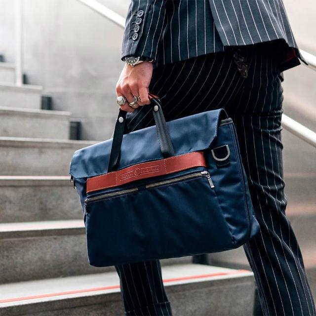 【FREESTONE】Briefpack 雙面變形包(公事包 電腦包 後背包 機能兩用包 大容量 機能包)