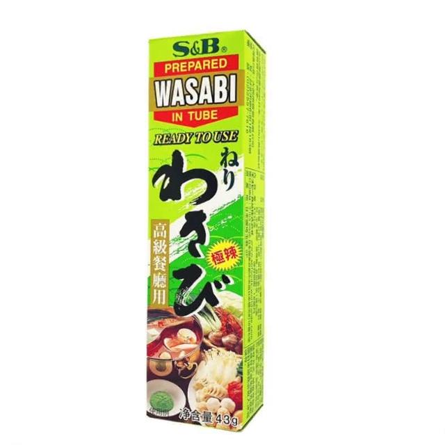 日本 S&B 生薑泥 40g/條 /柚子青辣椒醬 43g/瓶(西洋山葵醬 芥末醬 極辣山葵醬 生薑泥 生薑醬 生蒜醬 蒜泥 SB 黃芥末 關東煮芥末 柚子胡椒)