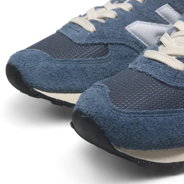 【NEW BALANCE】NEW BALANCE 休閒鞋 NB 574 海軍藍 米白 麂皮 復古鞋 男 U574RBJ - momo購物 ...