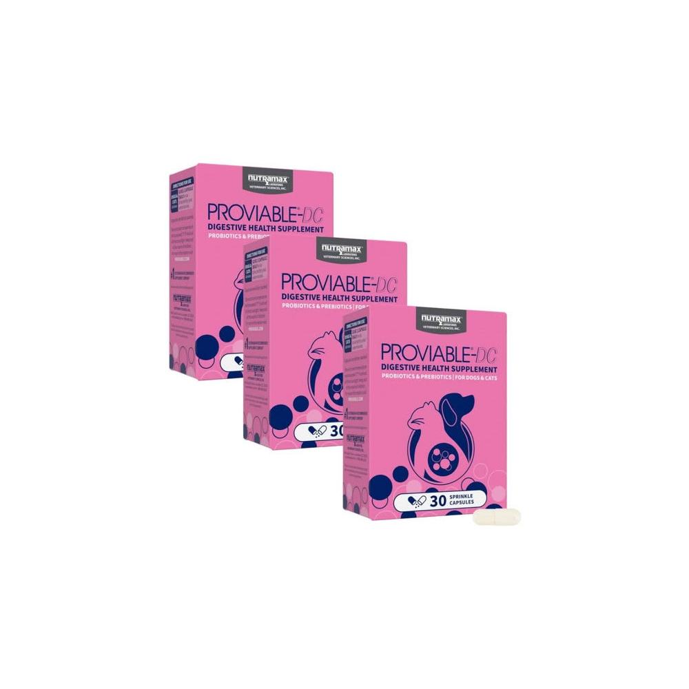 【nutramax】proviable-dc 30顆*3盒 犬貓益生菌 狗貓通用 寵物益生菌(效期2025/10) - momo購物 ...
