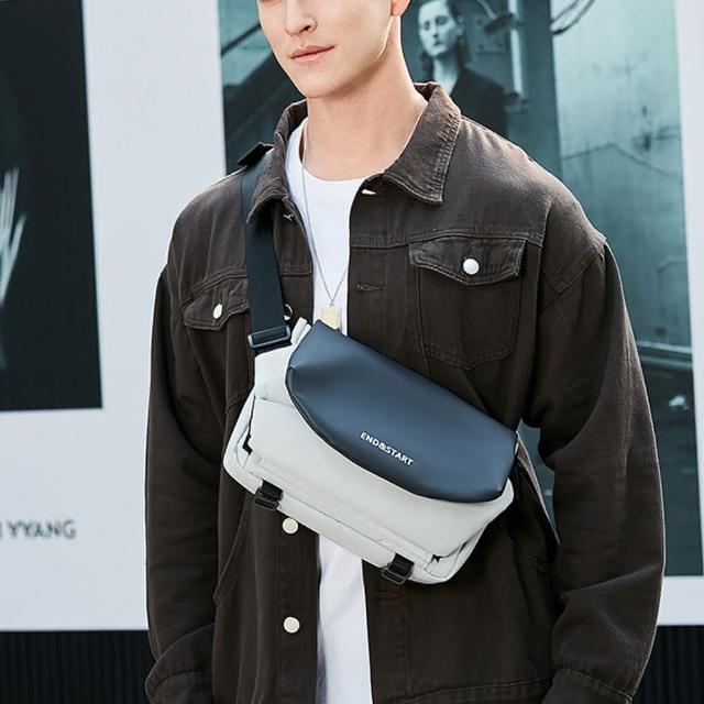 【MoonDy】機能包包 胸包 斜背包 尼龍斜背包 背包 斜肩包男包 郵差包 男郵差包 女郵差包 斜背 郵差包