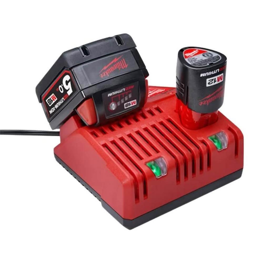 【Milwaukee 美沃奇】12-18V鋰電充電器(M12-18C)